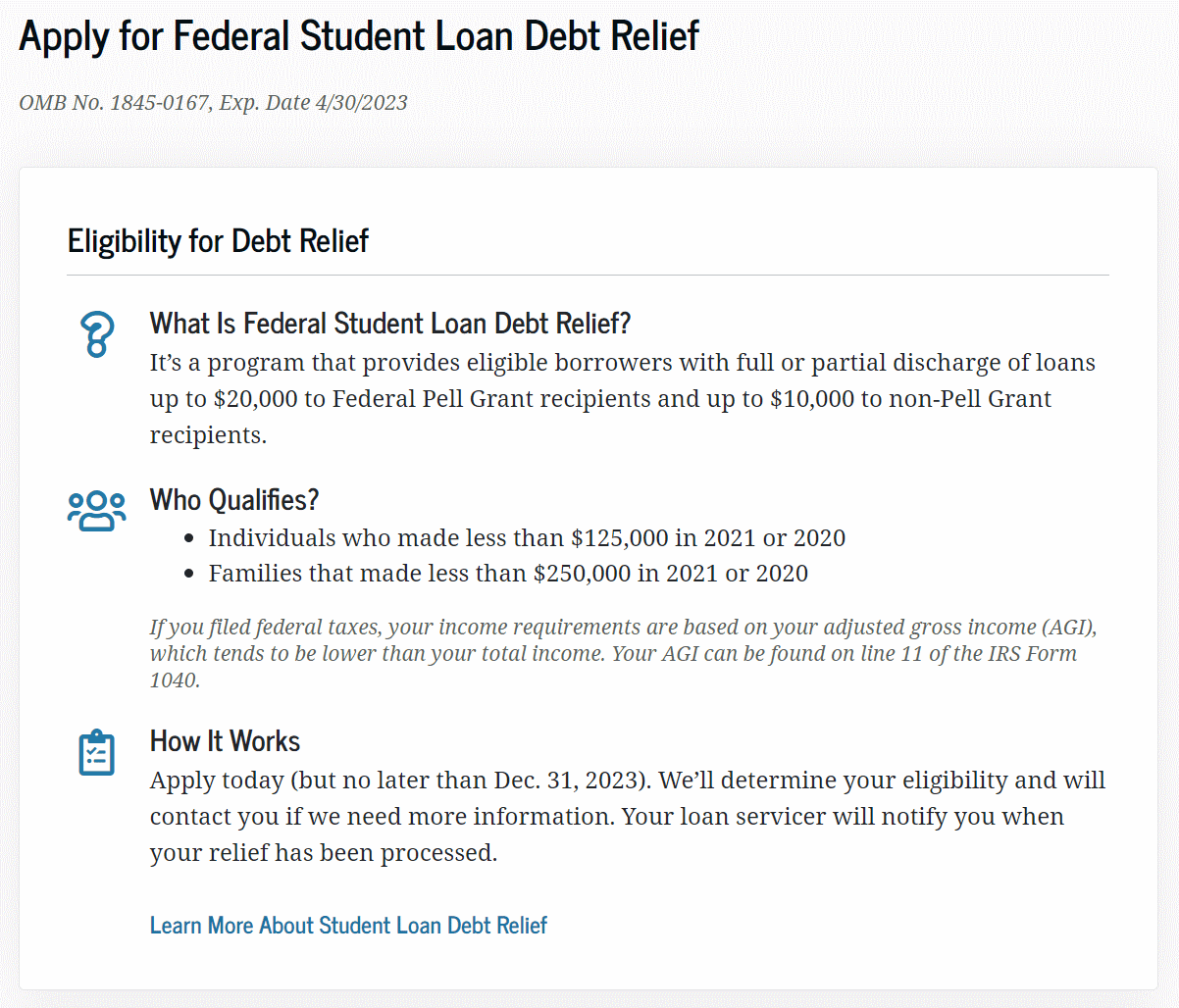 Sign up for student loan debt relief right now - Empathic Finance ...