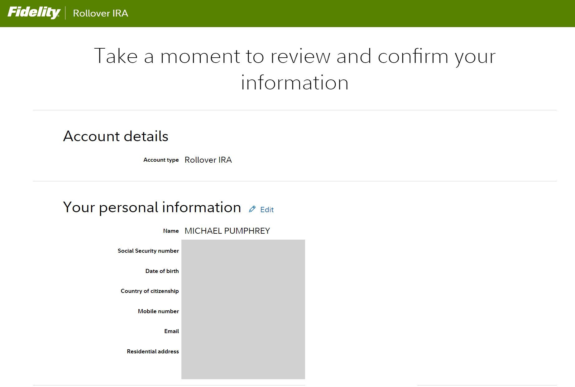 How to rollover your 401(k) to Fidelity - Empathic Finance | Mike ...